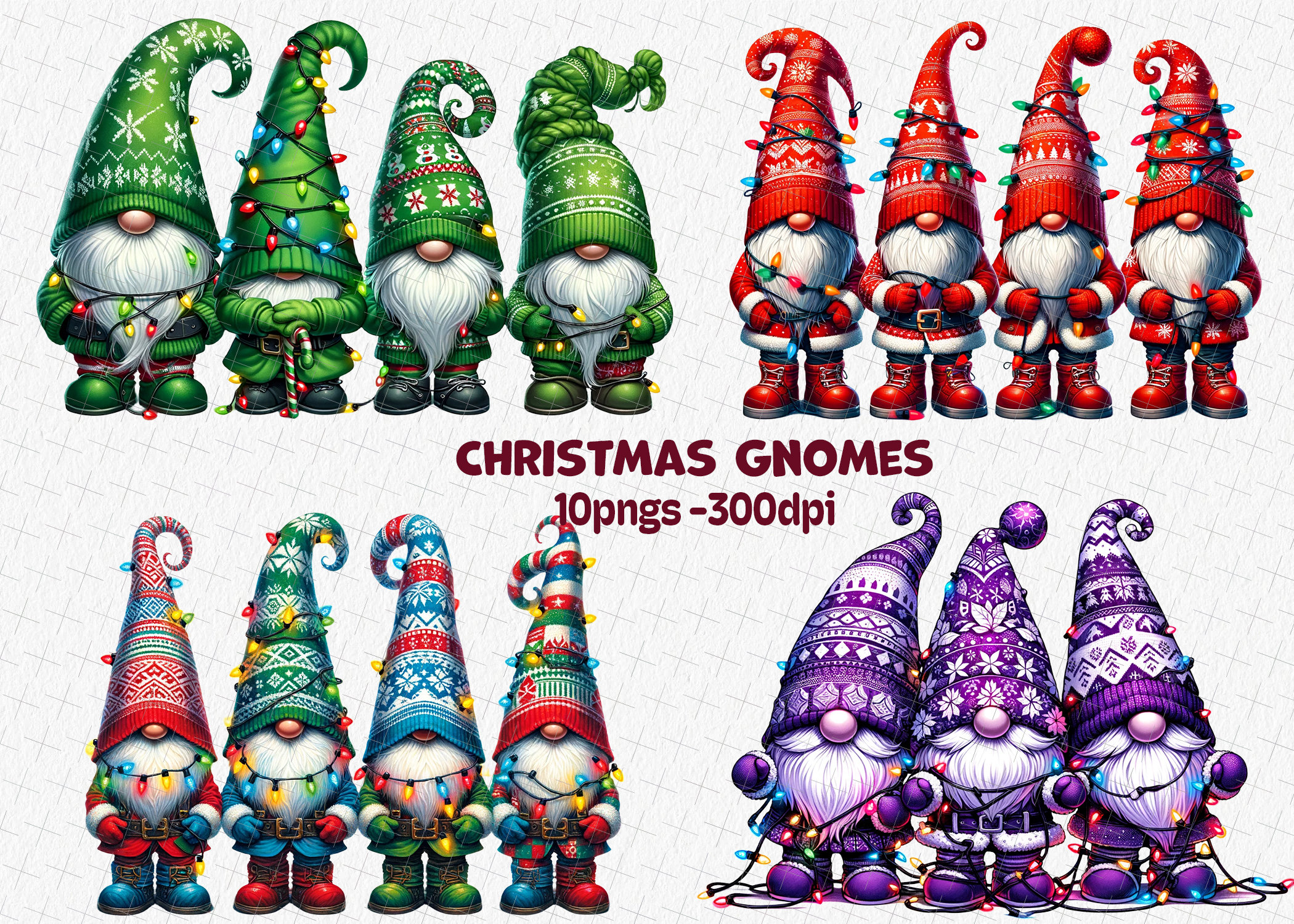Christmas Gnomes Sublimation Design,merry Christmas,gnomes Png ...