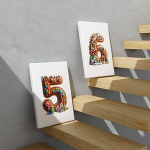 Gingerbread Numbers Clipart, Commercial Use, Vector Graphics, Digital ...
