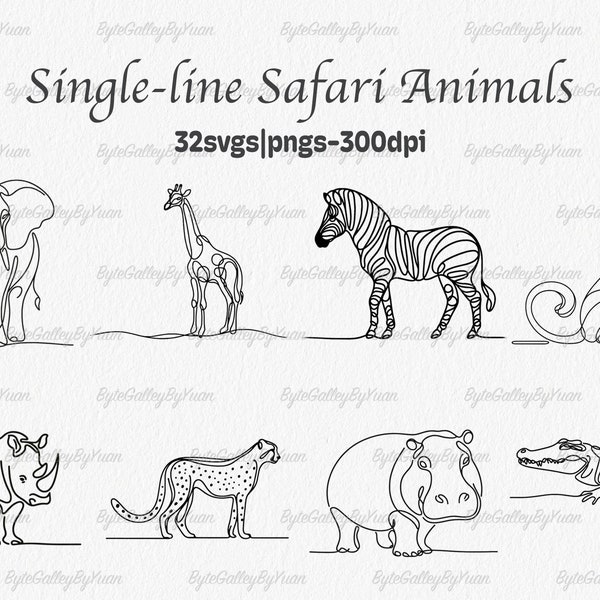 Safari Art - Etsy