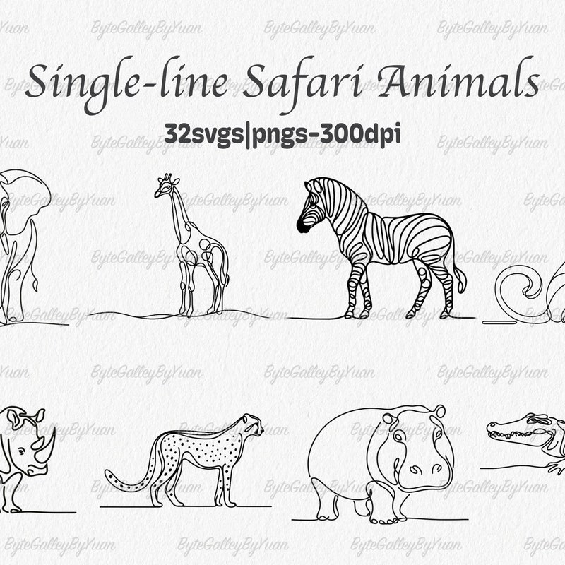 Cricut Safari - Etsy