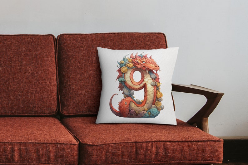 Dragon Numbers Clipart, Clipart Commercial Use, Vector Graphics ...