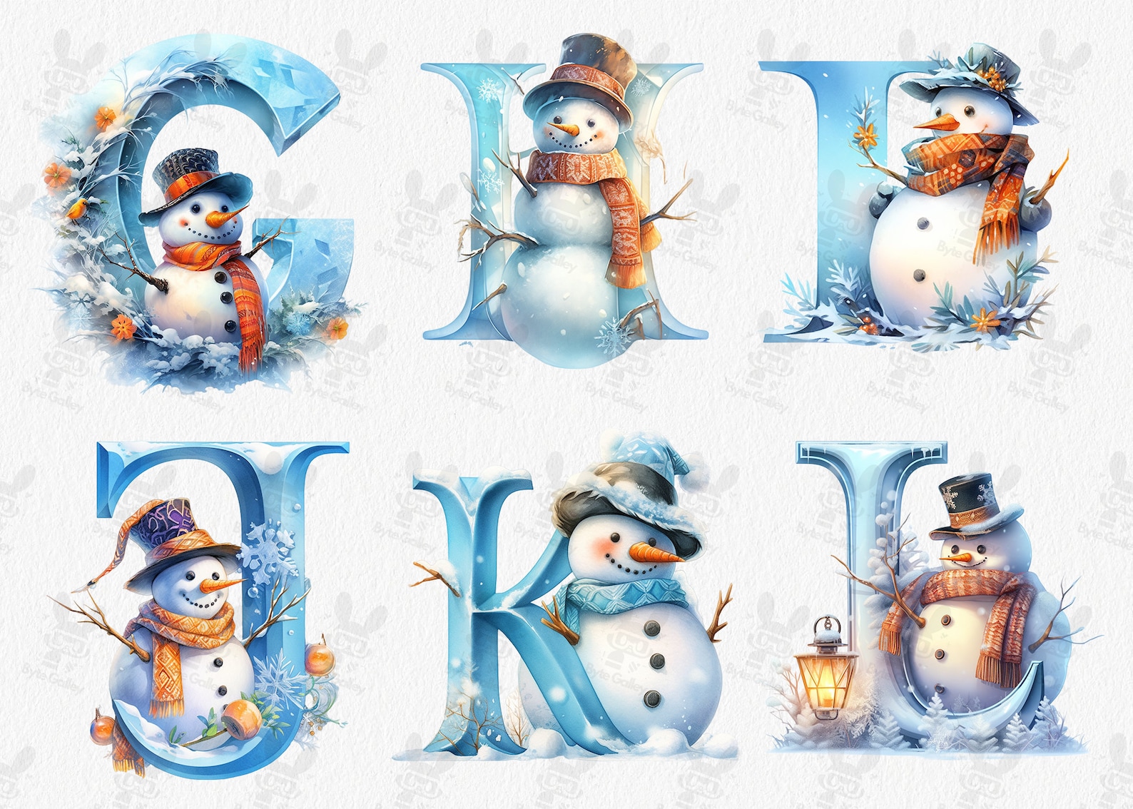 Snowman Alphabet, Letters Png, Alphabet Png, Christmas Sticker ...