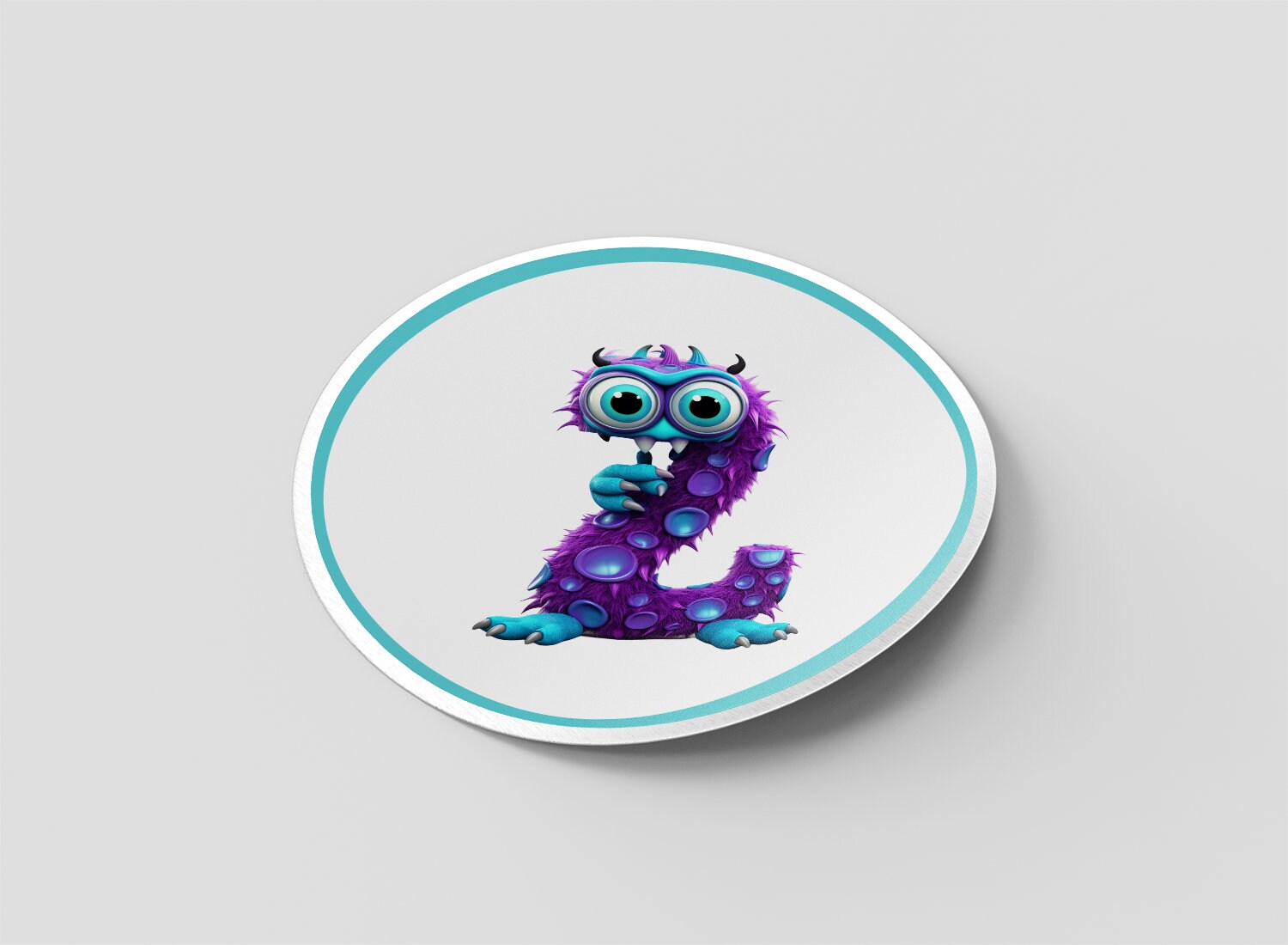 Monster Numbers Clipart: PNG Vector Graphics, Nursery Decor (digital ...