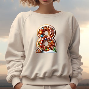 Gingerbread Numbers Clipart, Commercial Use, Vector Graphics, Digital ...