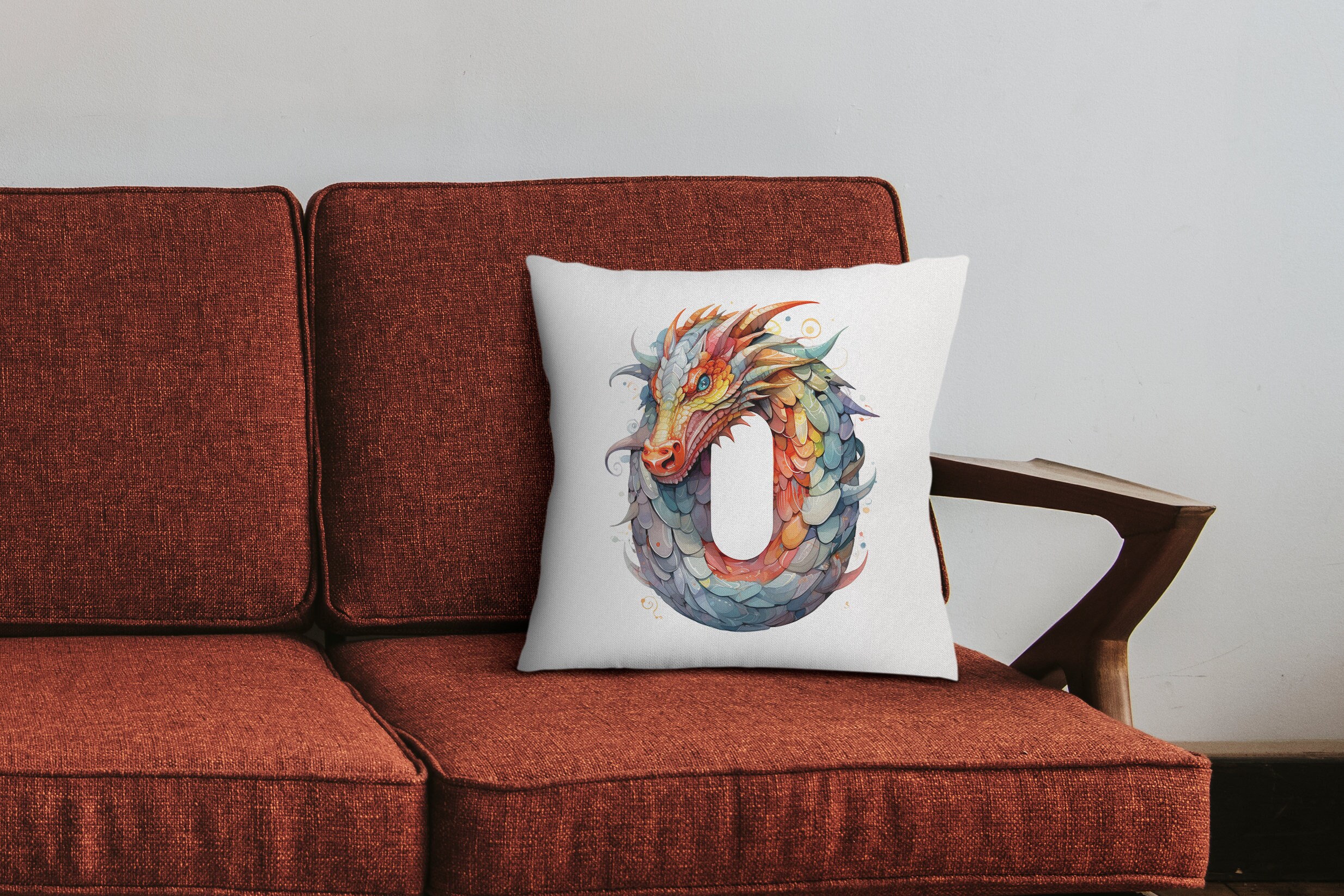 Dragon Numbers Clipart, Clipart Commercial Use, Vector Graphics ...