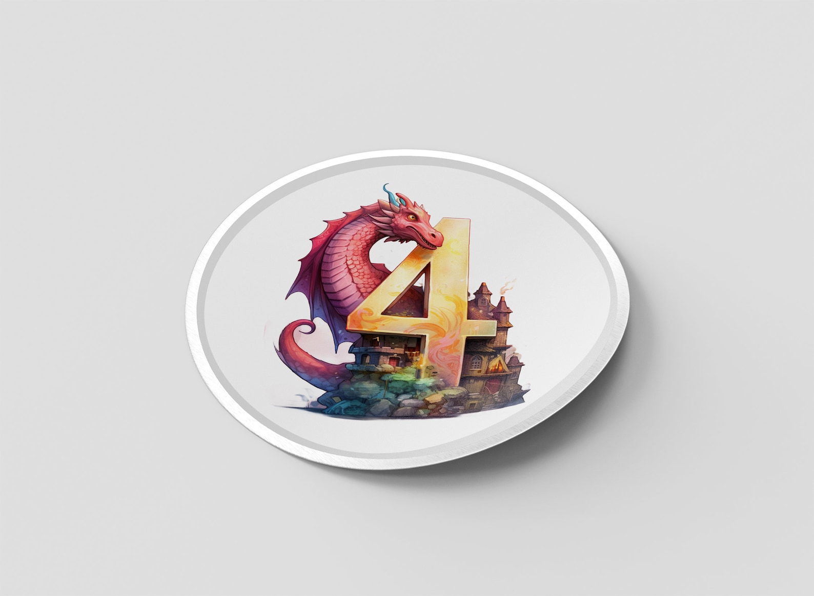 Dragon Numbers Clipart Clipart Commercial Use Vector - Etsy