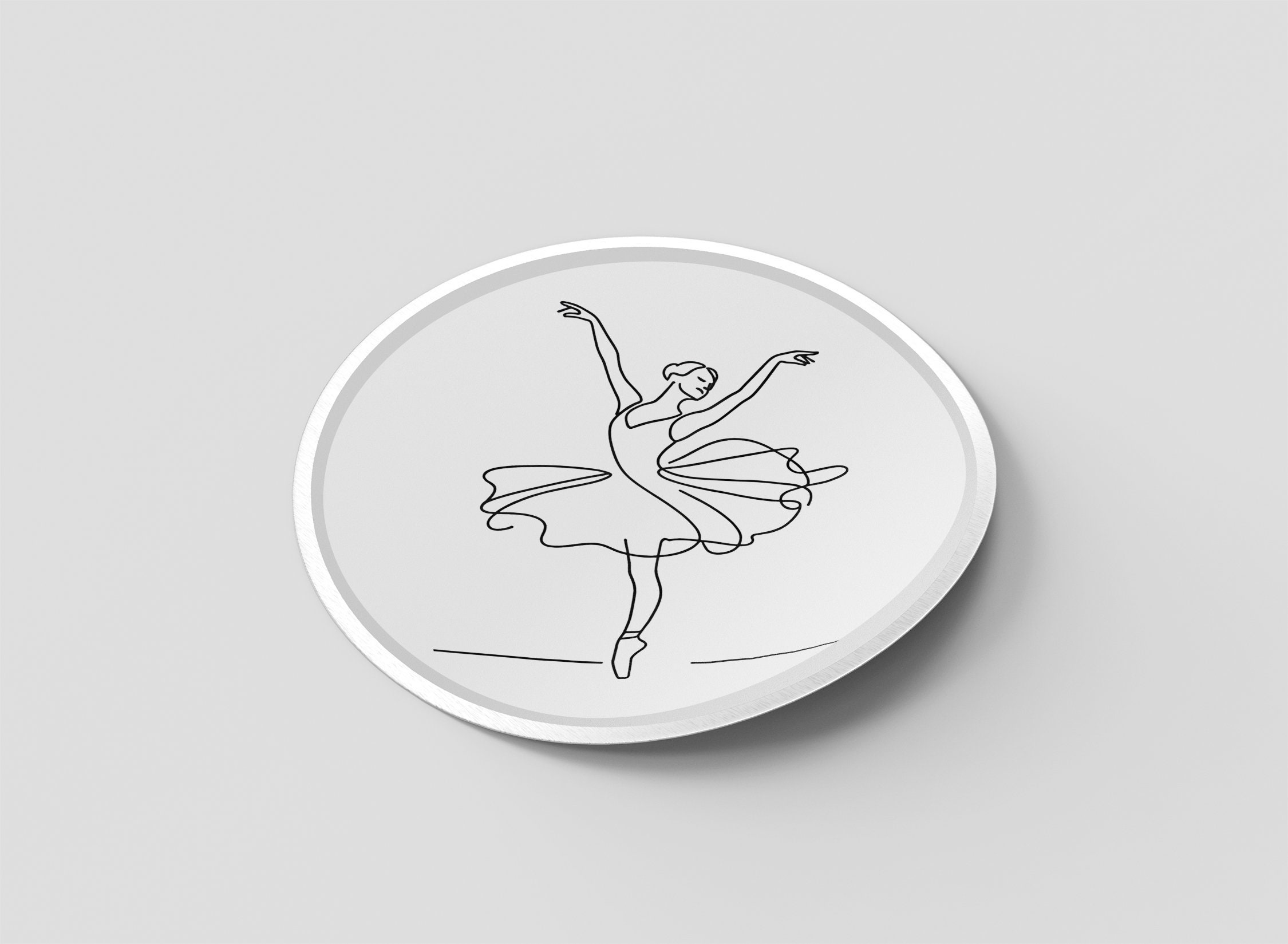 Ballerina Line Art Vector Svg, Ballerina Outline, Ballet Svg, Dancer ...