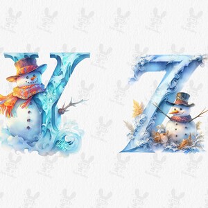 Snowman Alphabet, Letters Png, Alphabet Png, Christmas Sticker ...