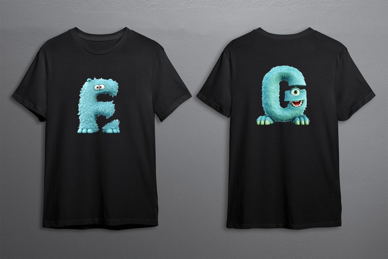 Monster Alphabet, Letters Png, Alphabet Png, Alphabet Sticker ...