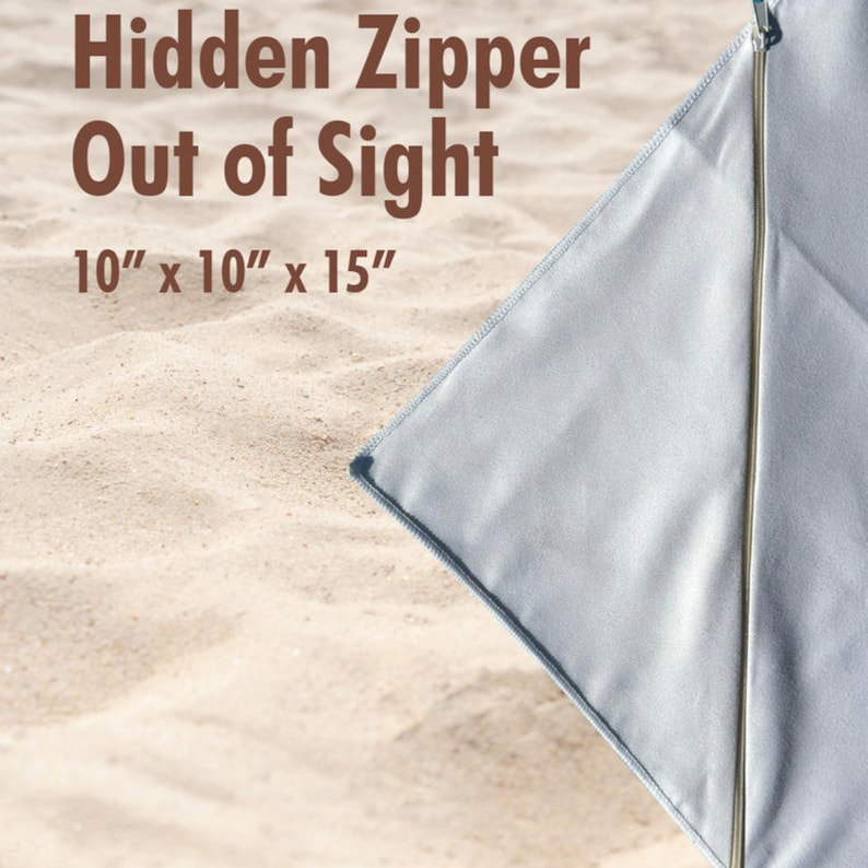 Under the Sea Hidden Zipper Pocket Towel | Beached Bum Towel | Soft ...