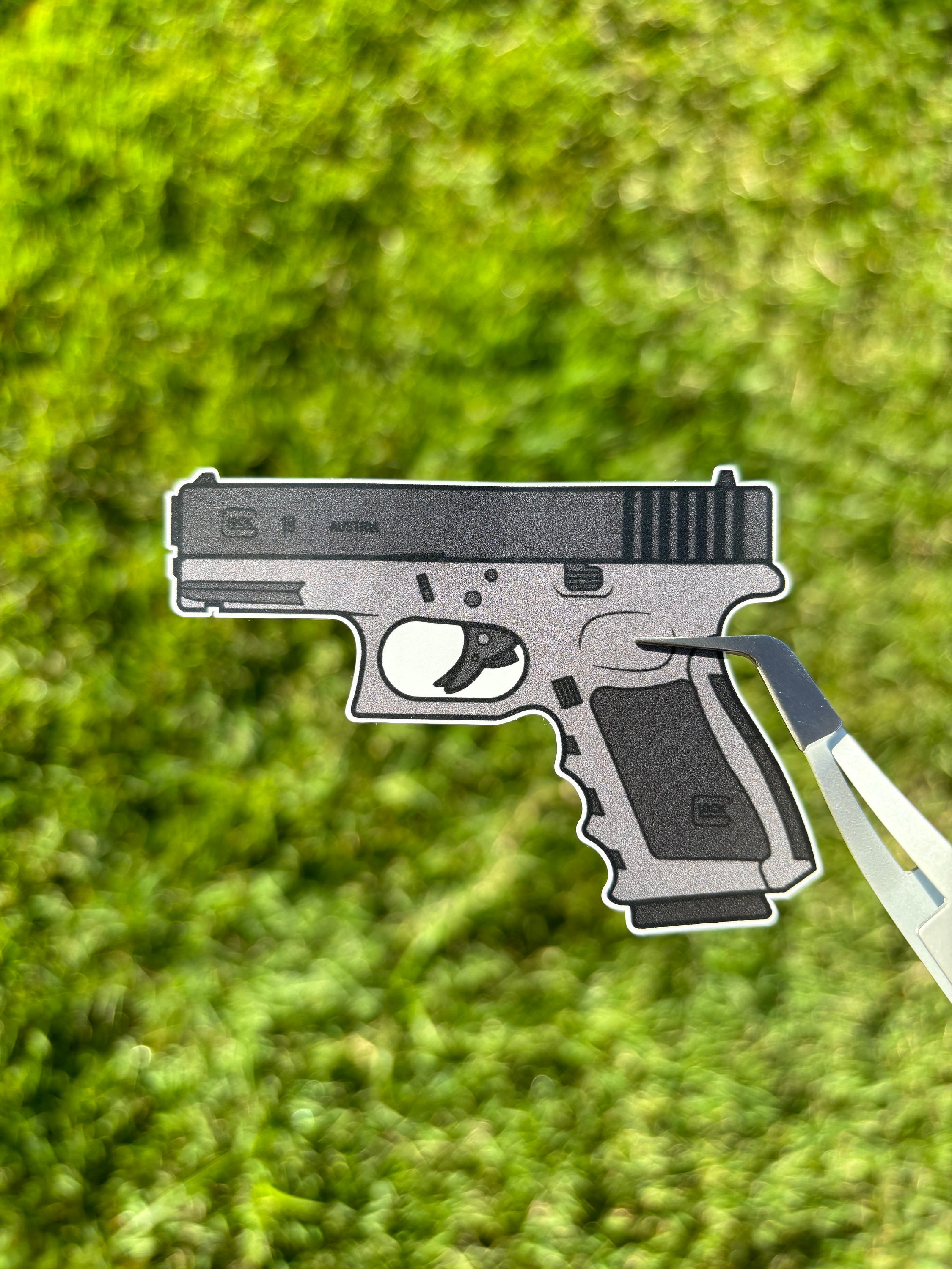 Glock 19 Premium Vinyl Sticker - Etsy