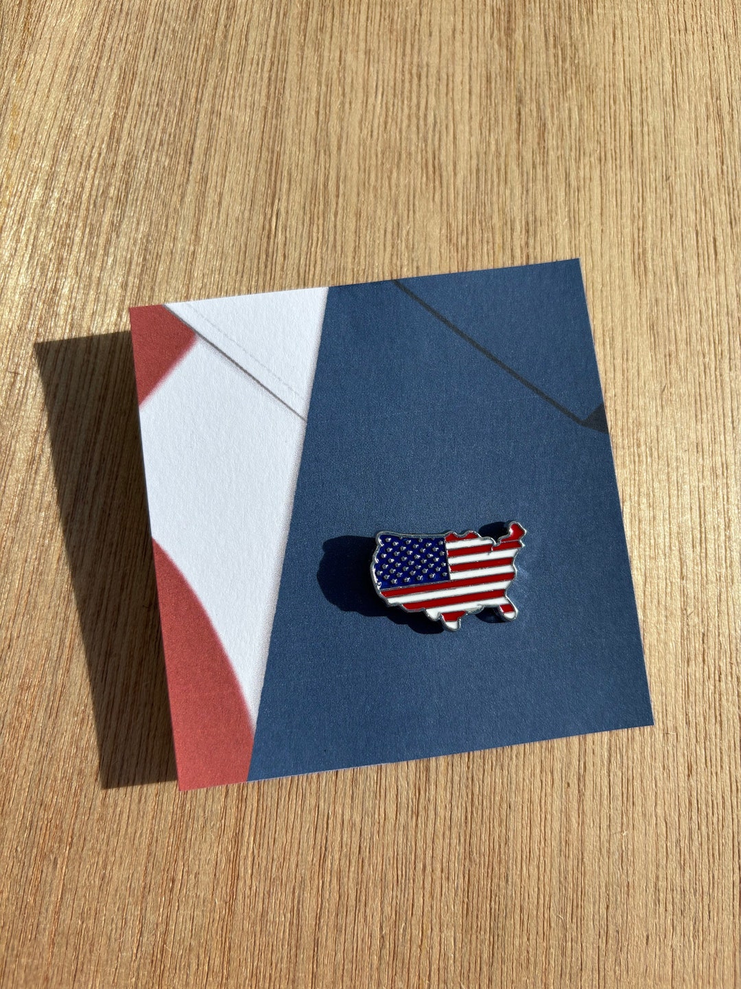 American Flag Pin Usa Flag Pin Lapel Pin Etsy