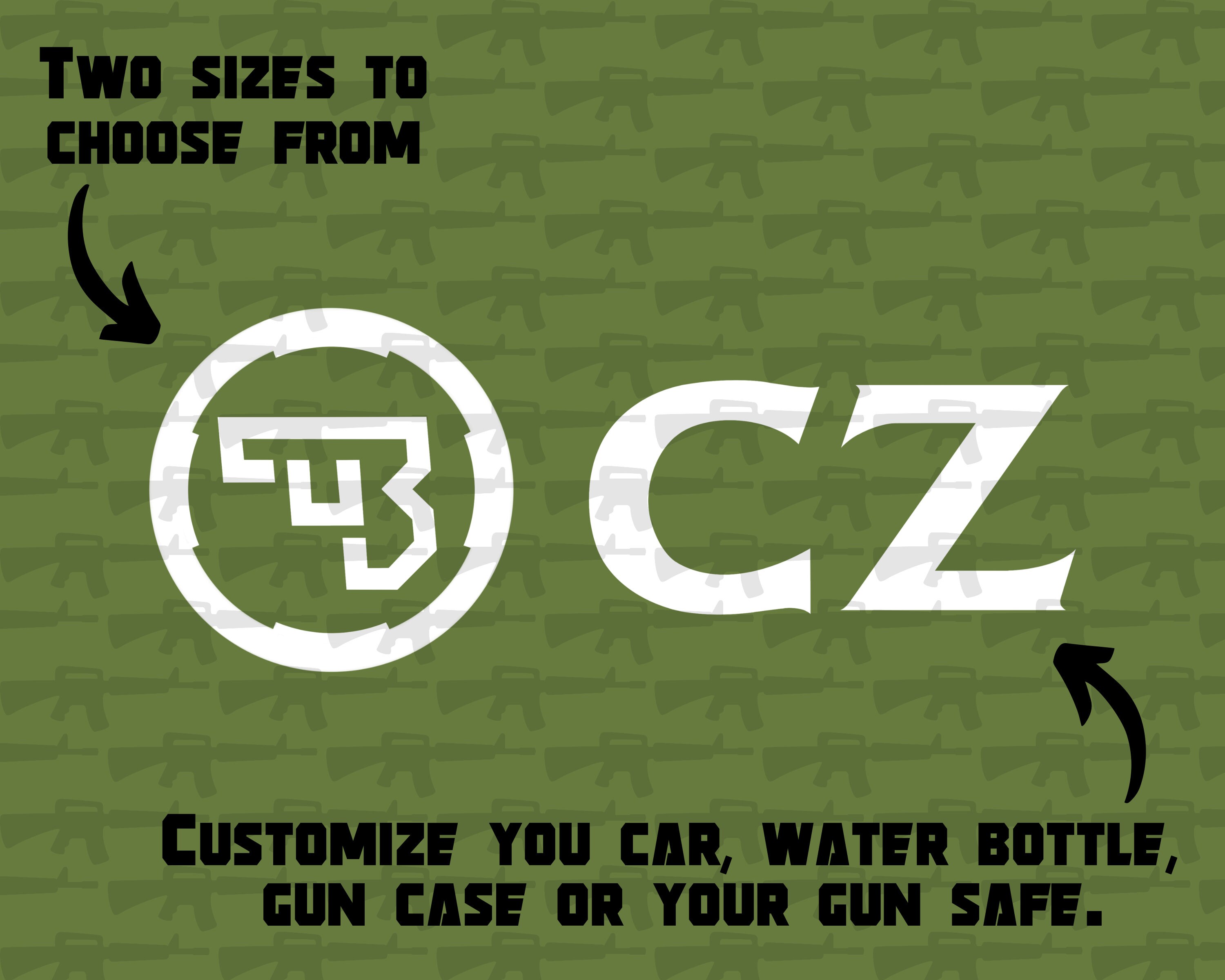 Firearm Brands Decal Gun Brands Decal Gun Decal - Etsy