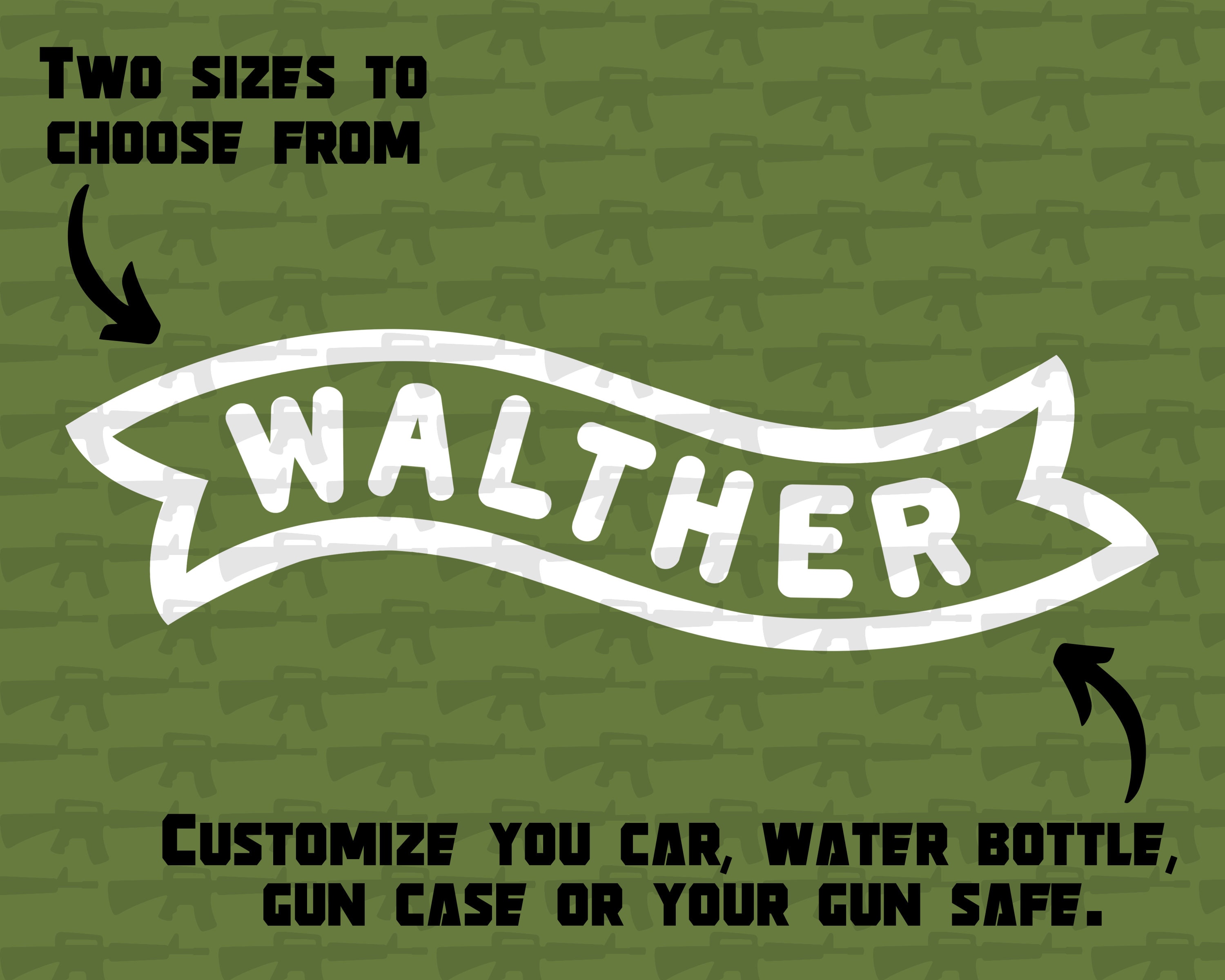 Firearm Brands Decal | Gun Brands Decal | Gun Decal - Etsy