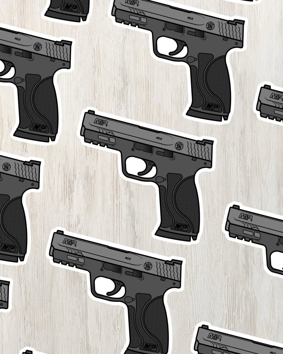 Smith and Wesson M&P Premium Vinyl Sticker - Etsy