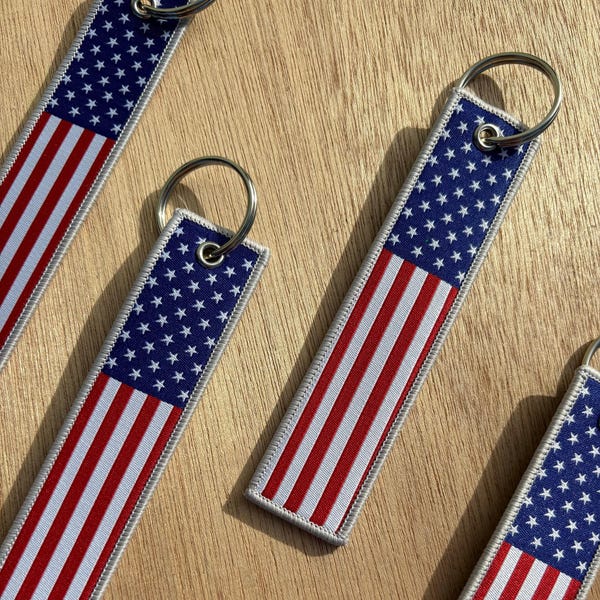 Flag Keychain - Etsy