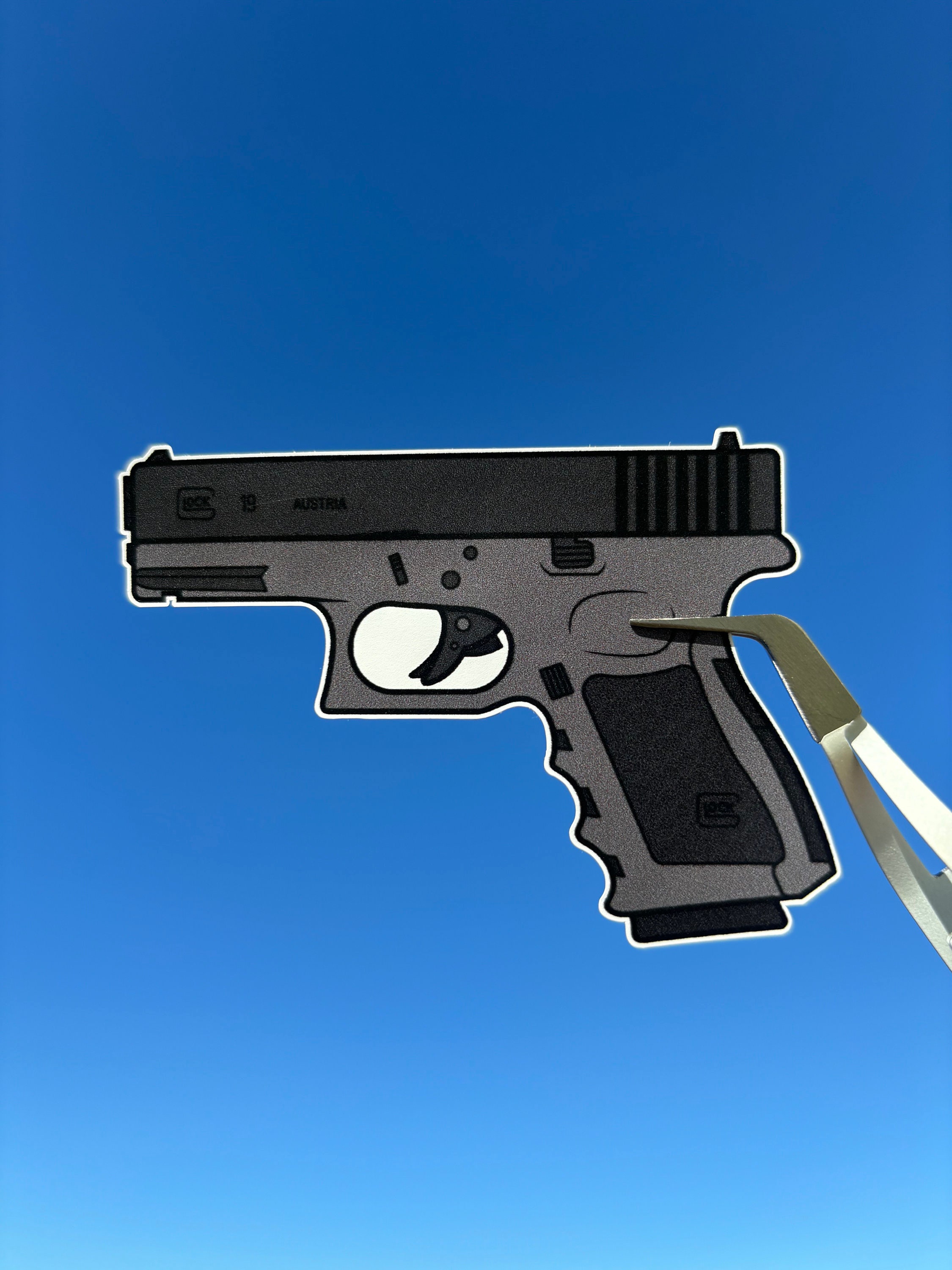 Glock 19 Premium Vinyl Sticker - Etsy