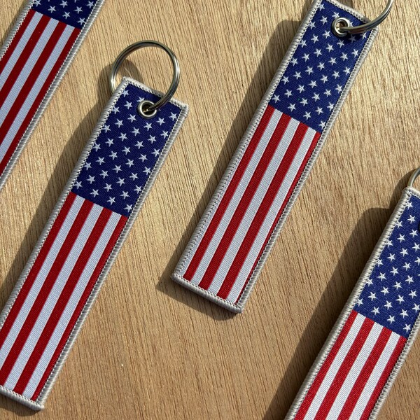 Flag Keychain - Etsy