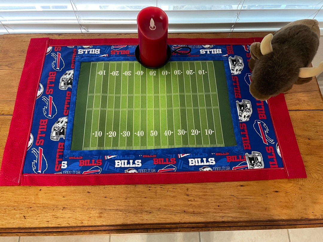 Buffalo Football Table Runner! Go Buffalo! Reversible. Fabulous Gifts ...