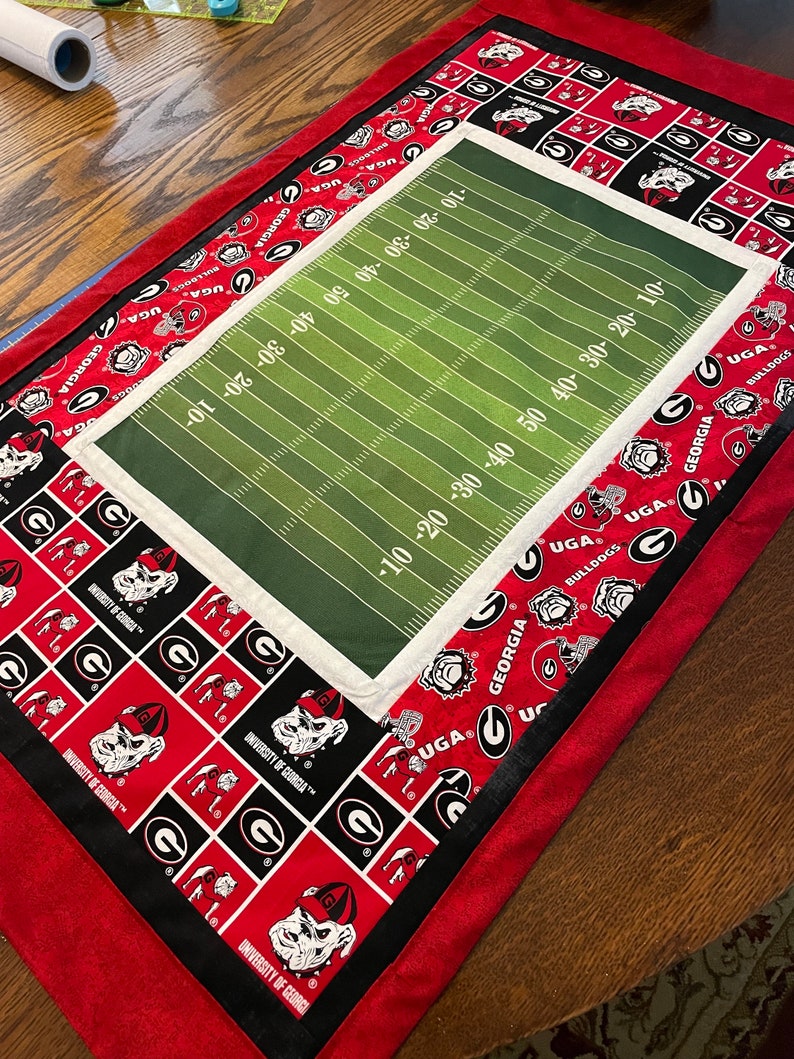 Georgia Football Table Decor! Great Gift for a Fan! Entertain in Style ...