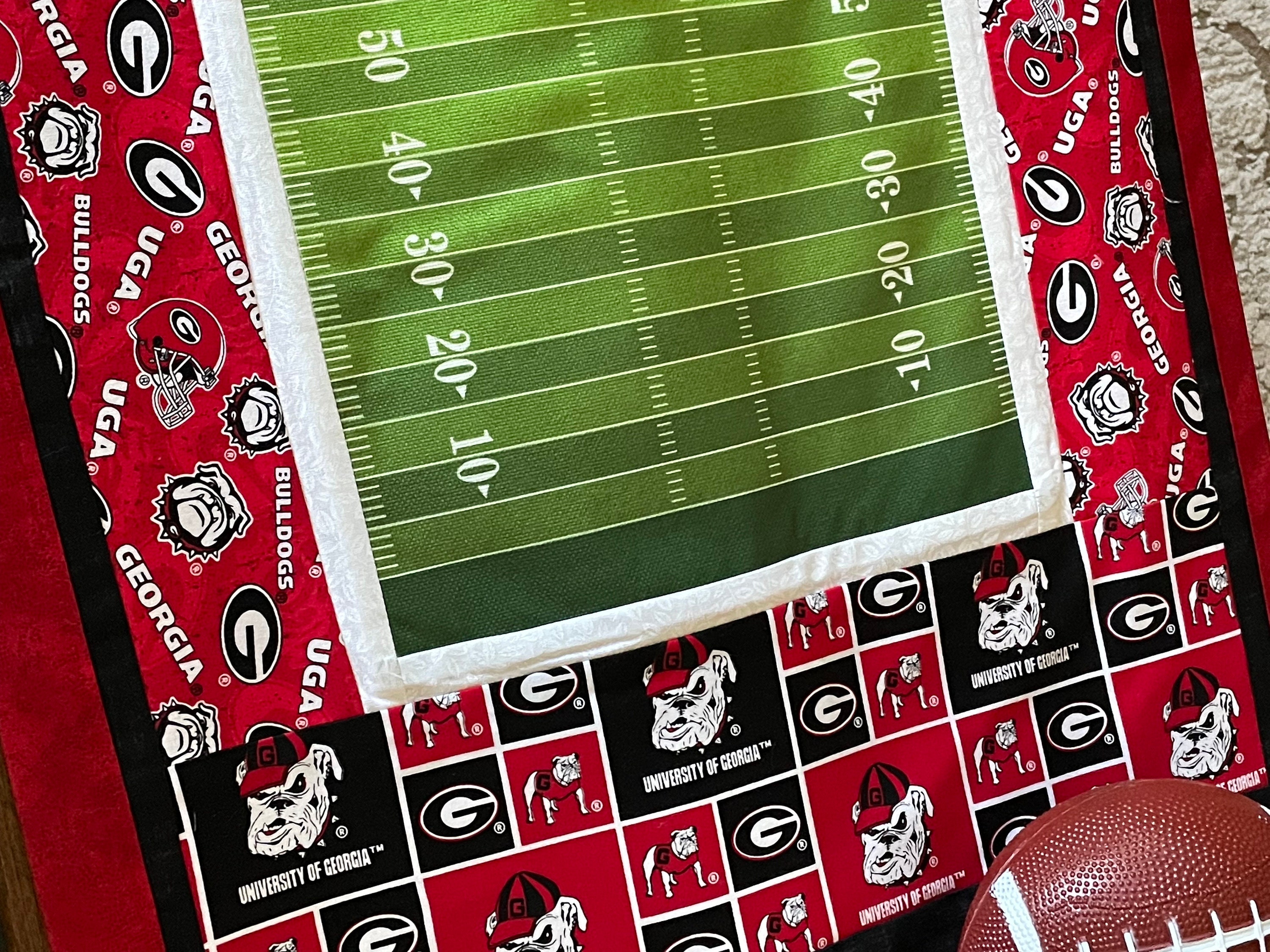Georgia Football Table Decor! Great Gift for a Fan! Entertain in Style ...