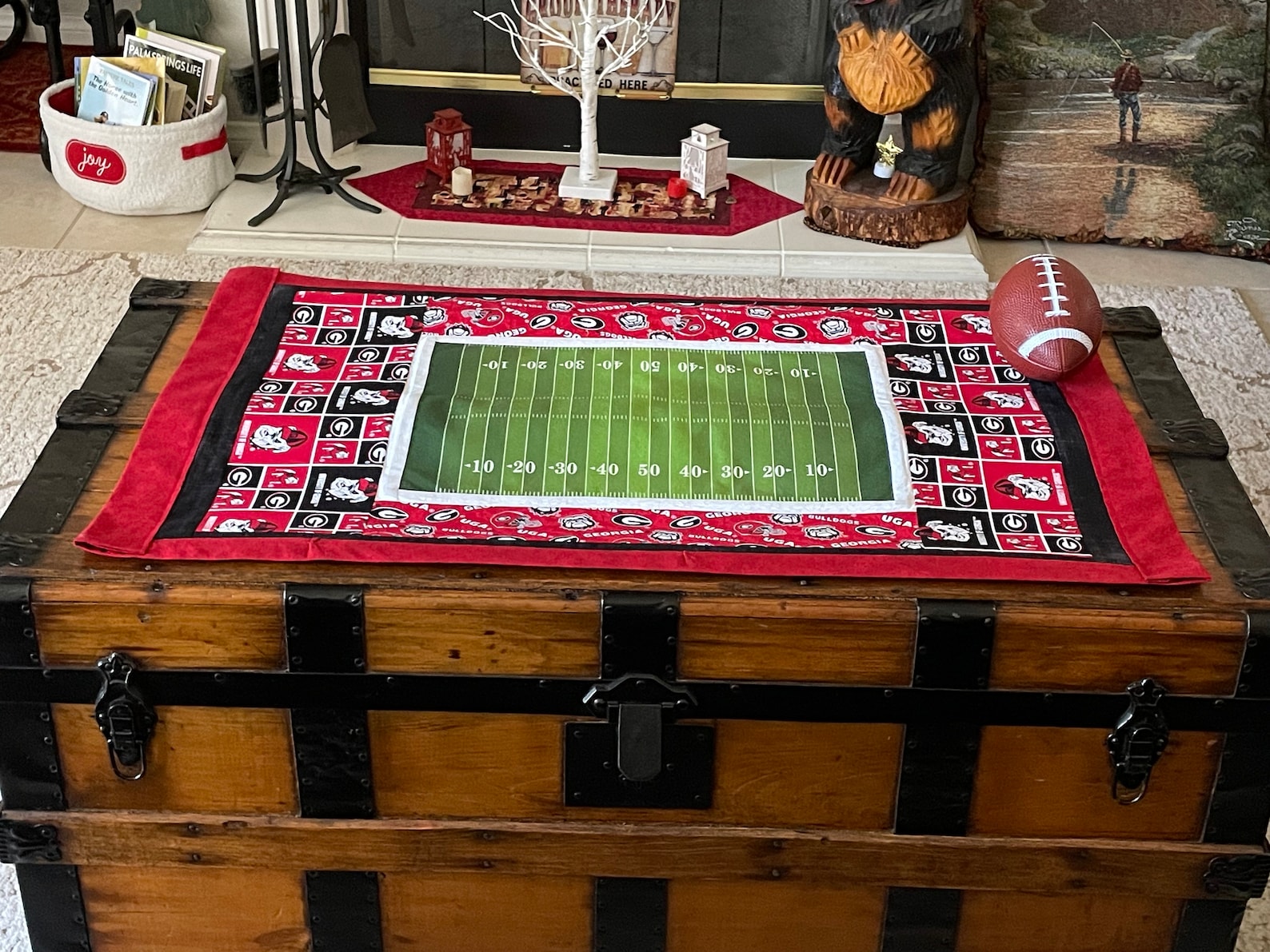 Georgia Bulldogs Table Decor! - Etsy