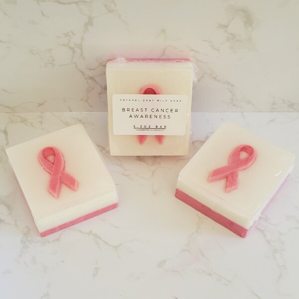 Pink Ribbon Soap - Etsy