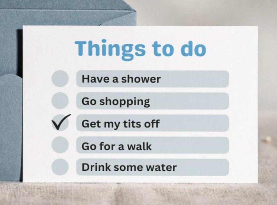 Top Surgery Transgender Things to Do Checklist Trans Person Checklist ...