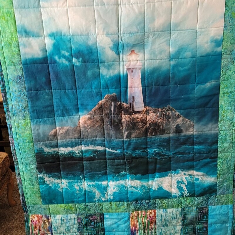 Aqua Quilt - Etsy