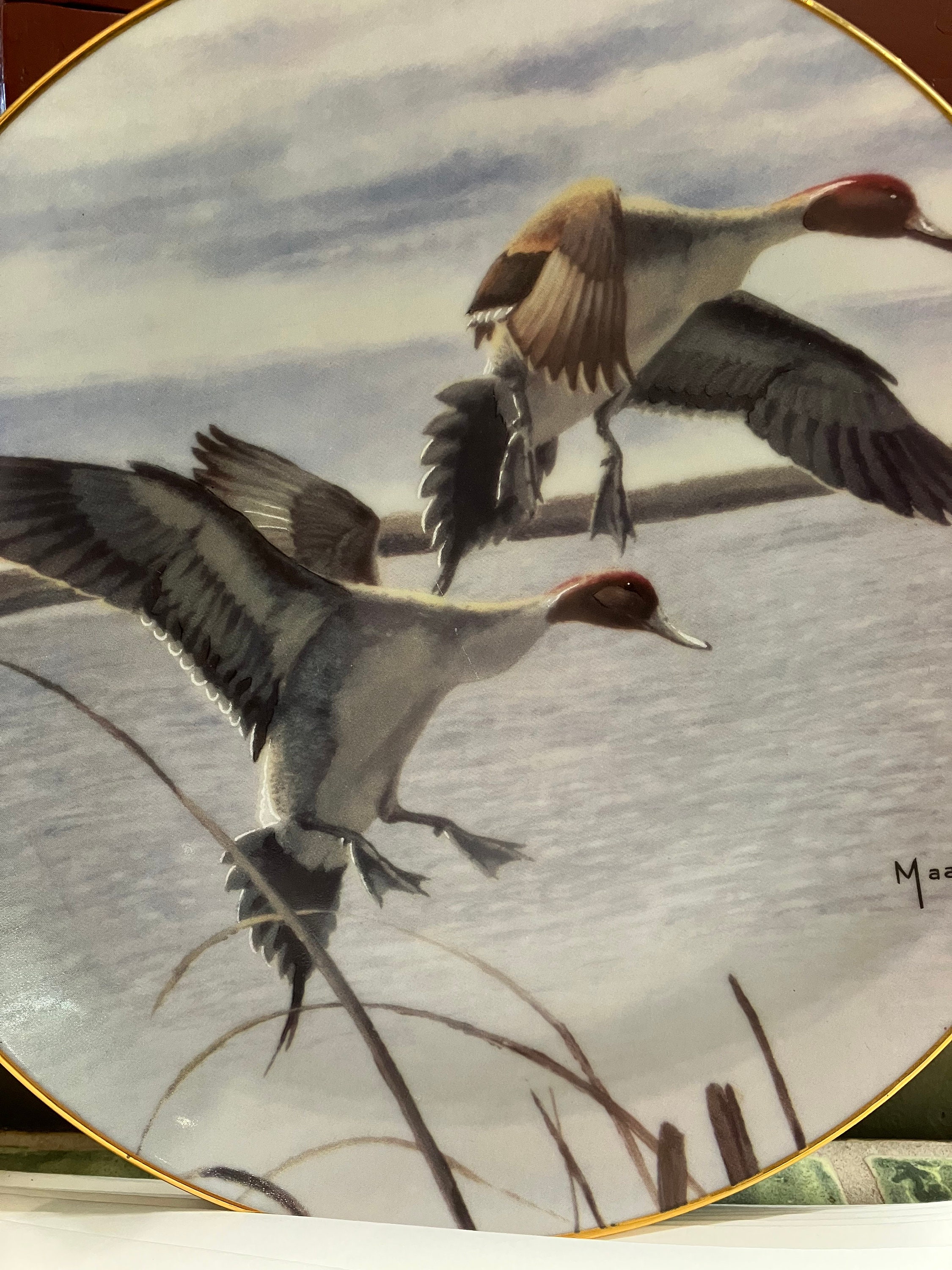 Danbury Mint 1988 Limited Edition Plate- David Maass - Etsy