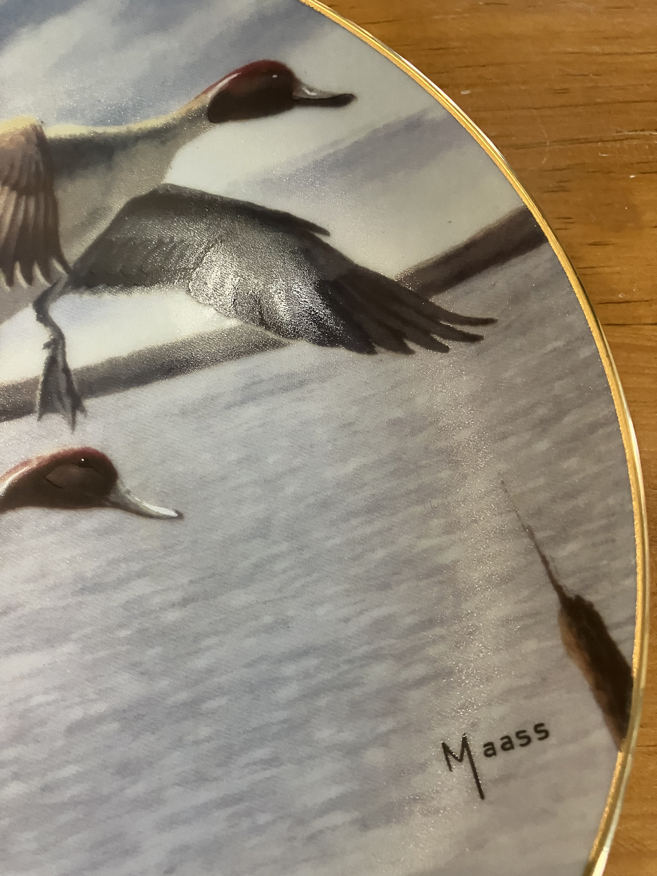 Danbury Mint 1988 Limited Edition Plate- David Maass - Etsy