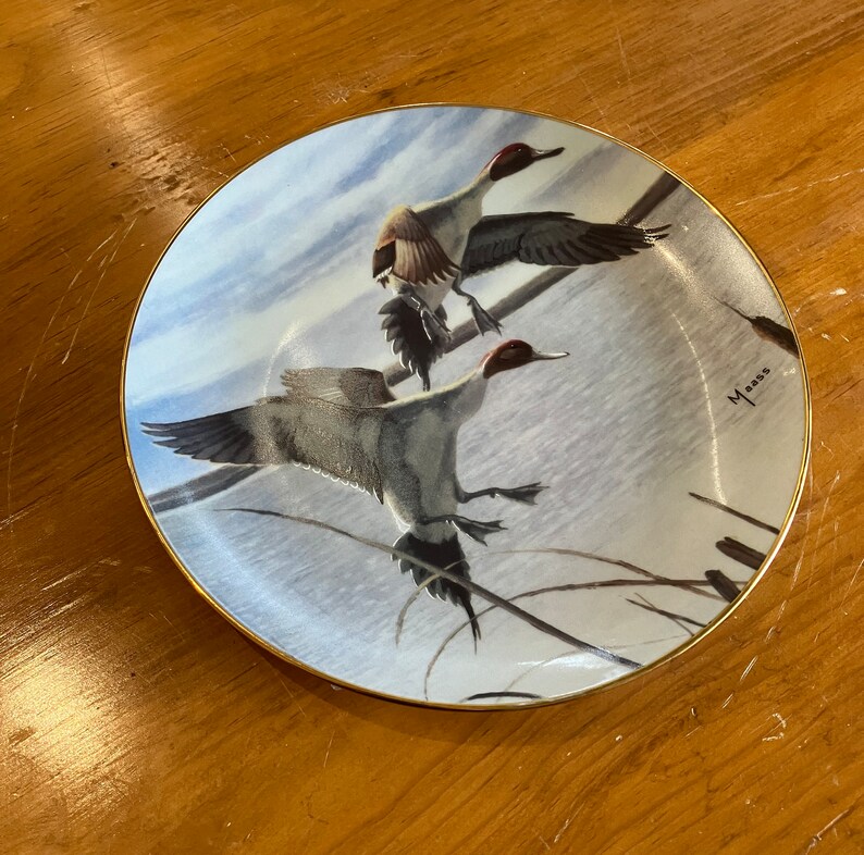 Danbury Mint 1988 Limited Edition Plate- David Maass - Etsy