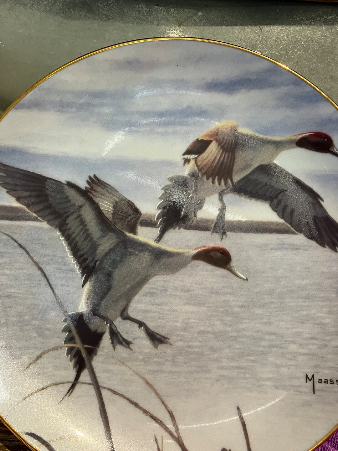 Danbury Mint 1988 Limited Edition Plate- David Maass - Etsy