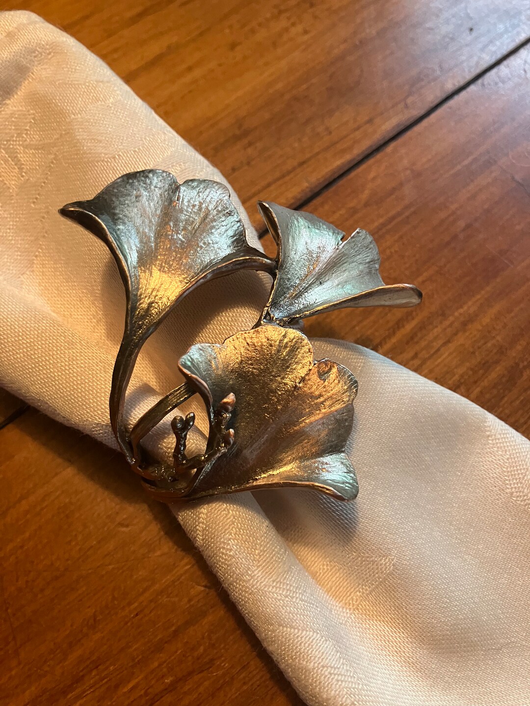 Set of 4 Michael Michaud Table Art Napkin Rings in Original Box - Etsy