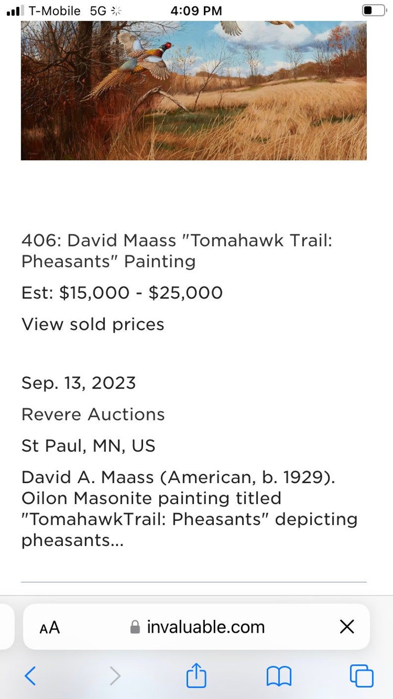 Danbury Mint 1988 Limited Edition Plate- David Maass - Etsy