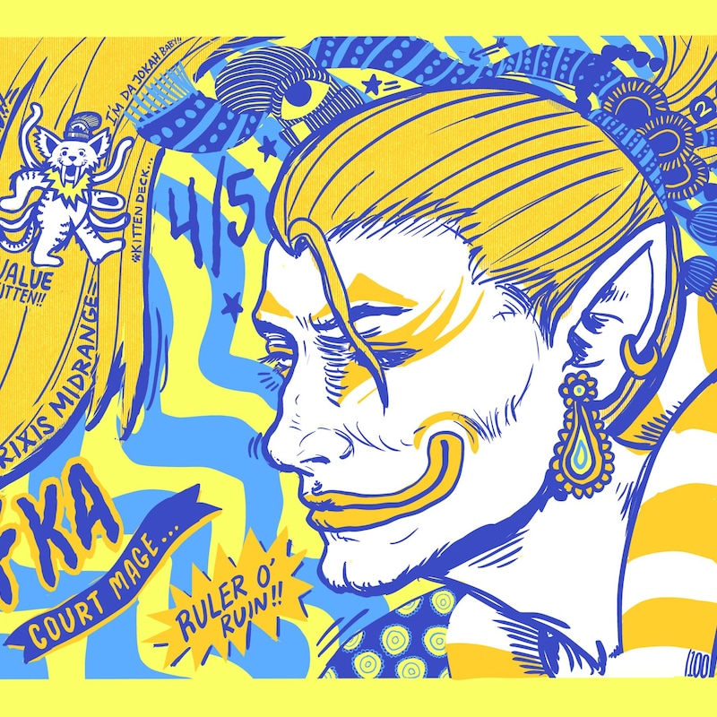 Mtg Kefka Playmat - Etsy