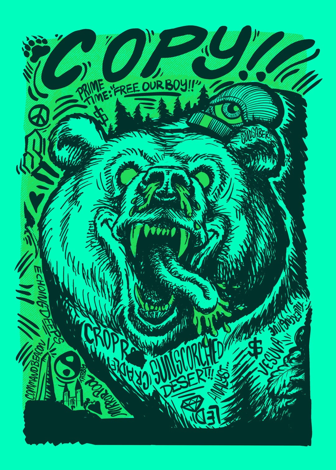 Goldsaber COPY TOKENS: Bear-coded Lumra Edition - Etsy