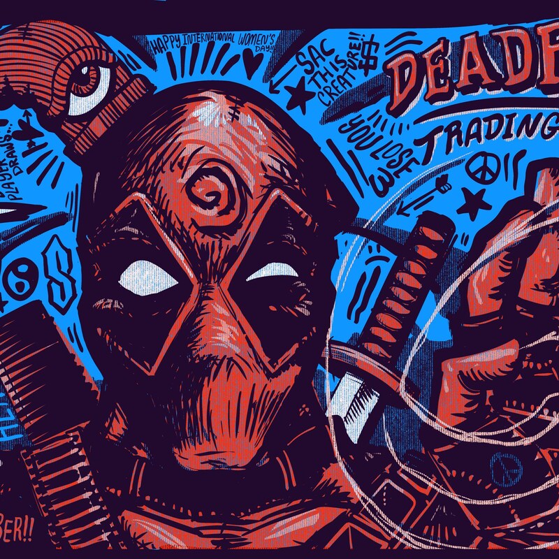 Deadpool Magic the Gathering Deck - Etsy