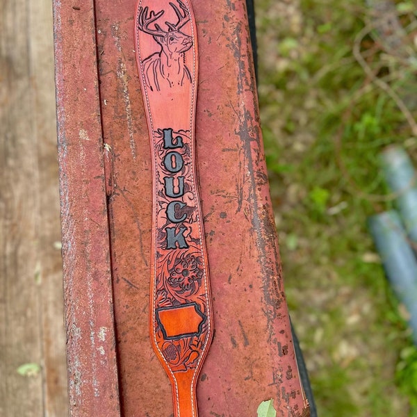 Leather Hunting Sling - Etsy