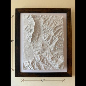 Custom Hunting Map, 3D Topography Map, Hunting Land Model, Farm ...