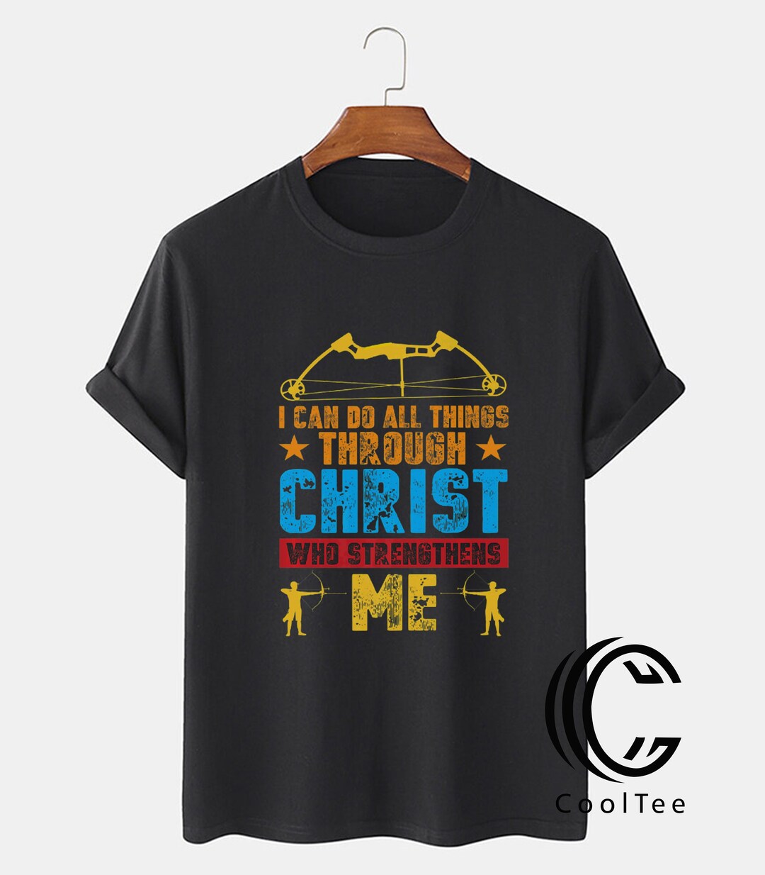 Archery Christ Strengthens Me Hunting Arrows Bow T-shirt - Etsy
