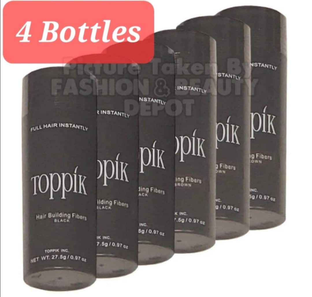 Toppik Hair Building Fibers 27.5g (4-pack) - Choose Your Color - Etsy