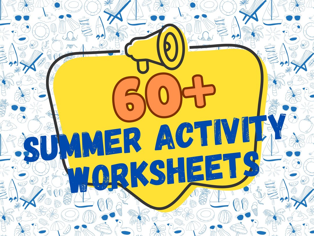 Summer Home Activity, Instant Download, Printable, Kids, Kindergarten ...