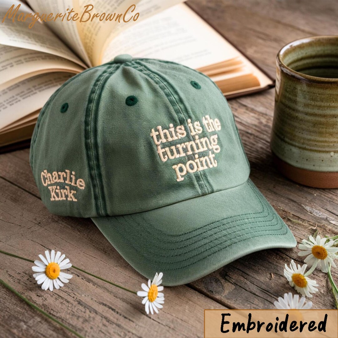 Embroidered This is Turning Point Cap, Charlie Kirk Hat, Political ...