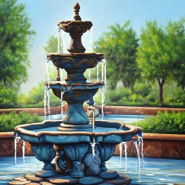 Cool Water Fountain - Etsy