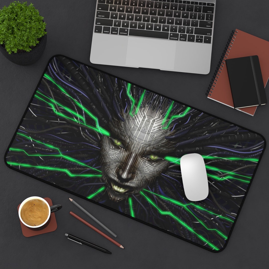 SHODAN Desk Mat, Sentient Hyper Optimized Data Access Network, Hacker ...