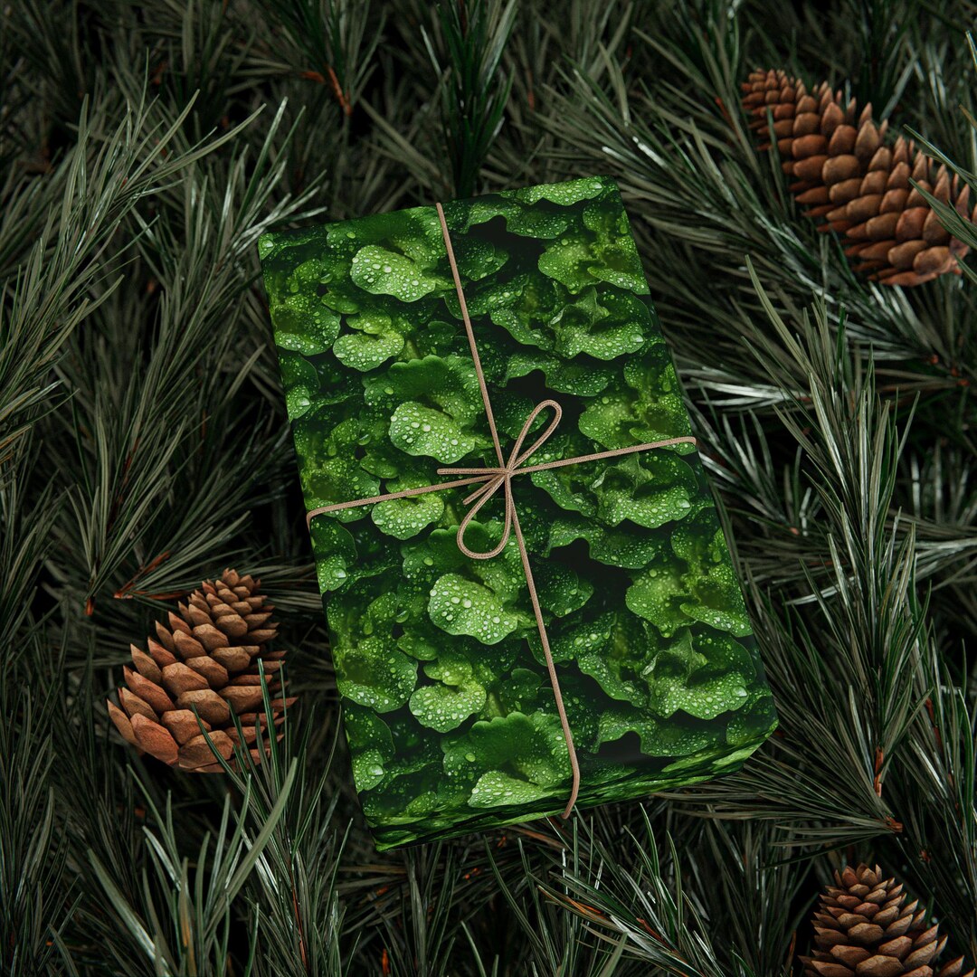 Lettuce Wrapping Paper, Lettuce Leaves Gift Wrap, Fresh Salad Lettuce ...