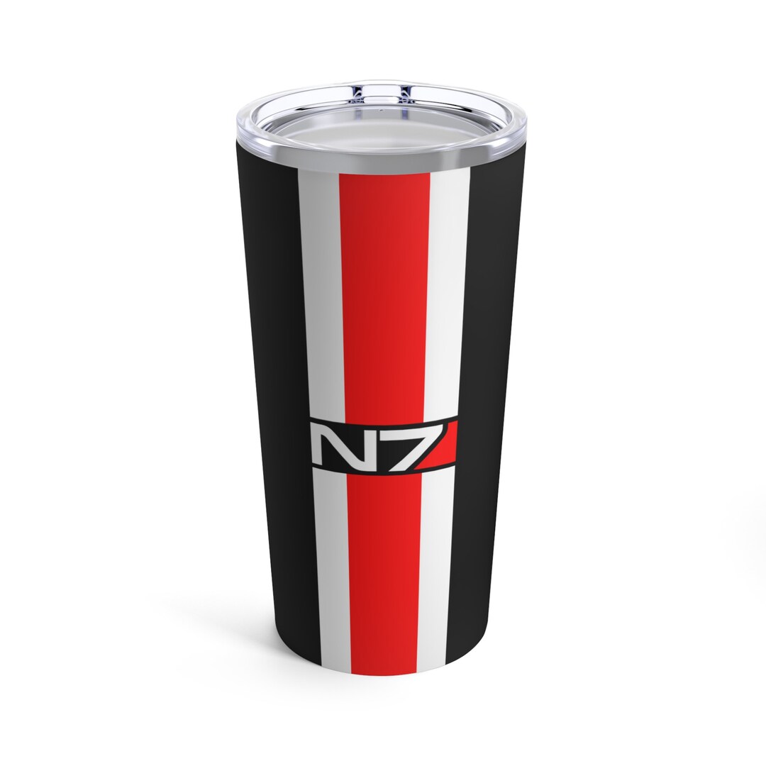 N7 Tumbler, 20oz Stainless Steel, Systems Alliance Navy Marines, N7 ...