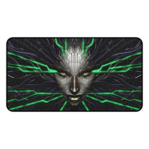 SHODAN Desk Mat, Sentient Hyper Optimized Data Access Network, Hacker ...