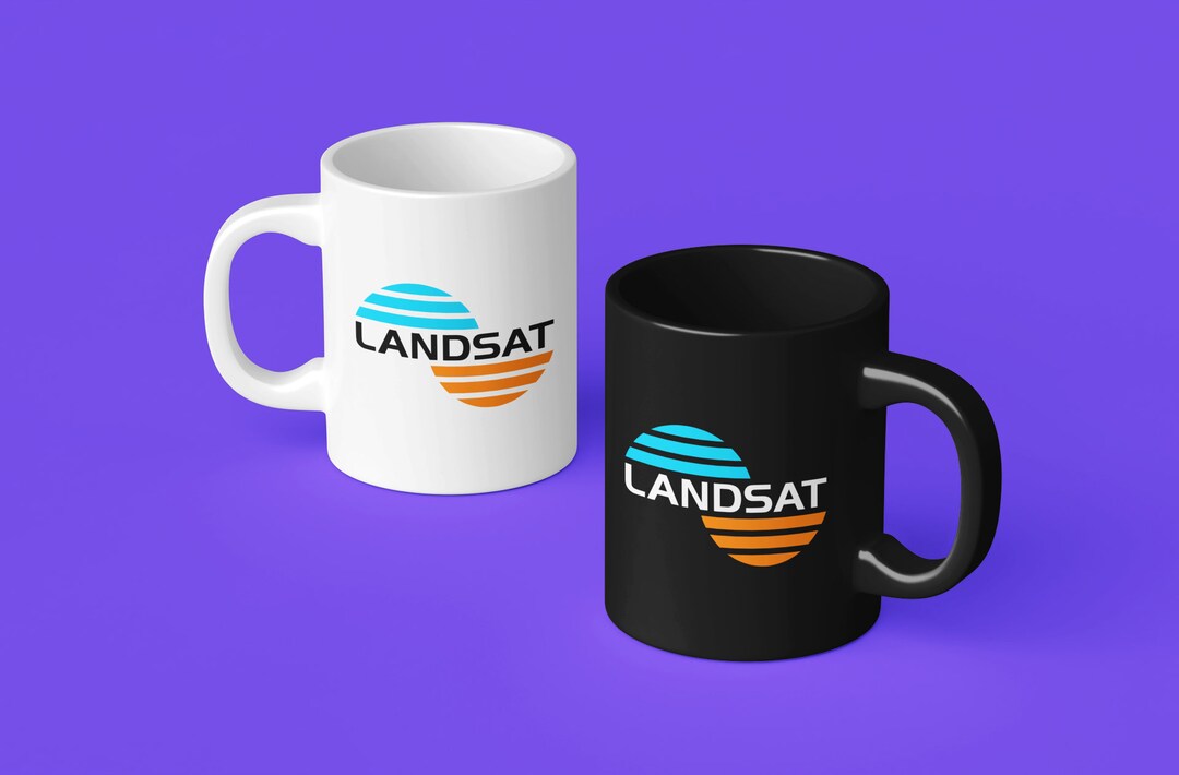 LANDSAT Mug, Landsat Logo Mug, Monster Movie Mug, Ceramic Coffee Cup ...